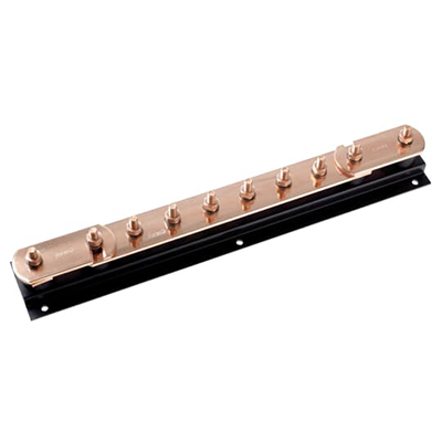 6 Way Copper Earth Bar with Single Disconnecting Link| Electrical ...
