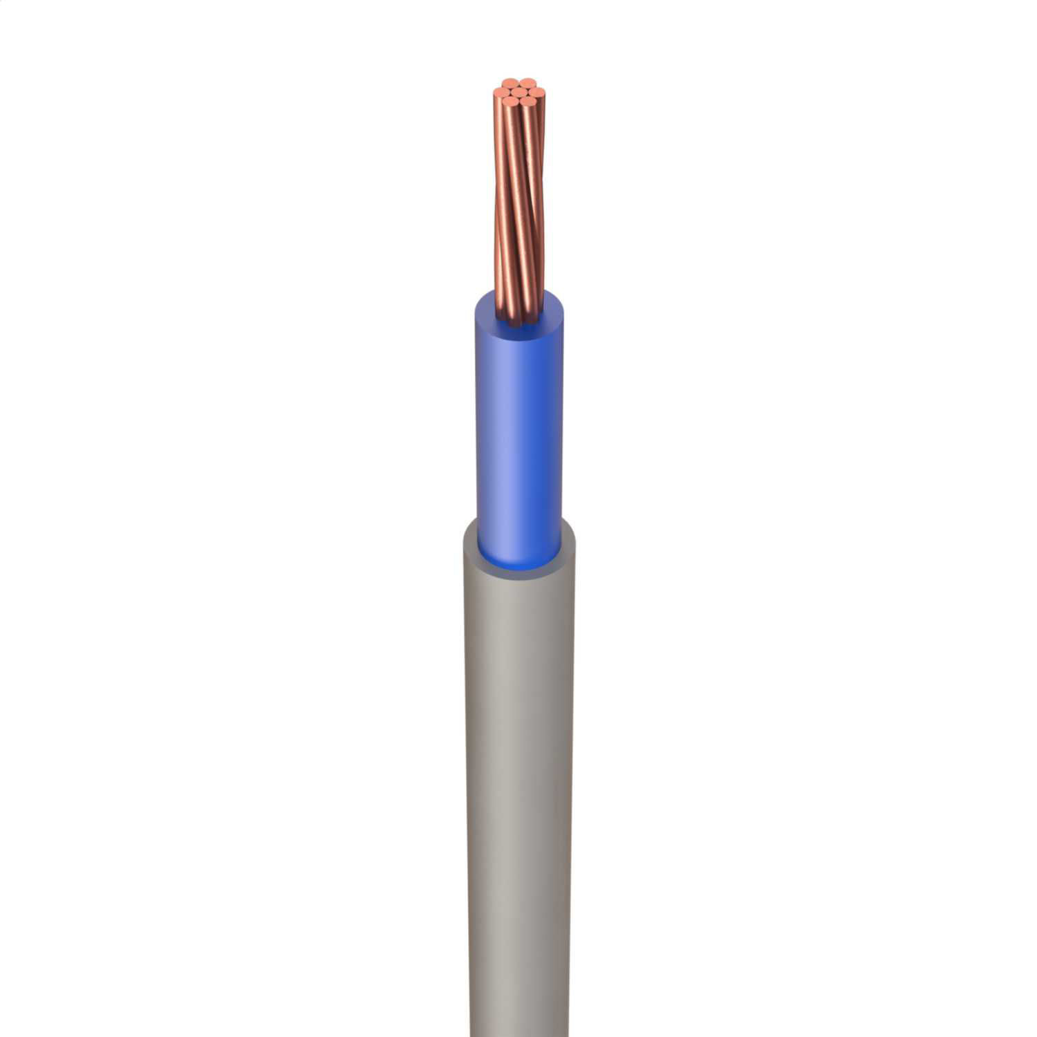 25mm 6181YH Double Insulated Cable (Grey/Blue) - 100MTR| Electrical ...