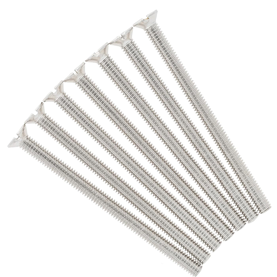 Pack of 20 - M3.5 x 50mm Long Flat-Head Countersunk Electrical Fixing ...